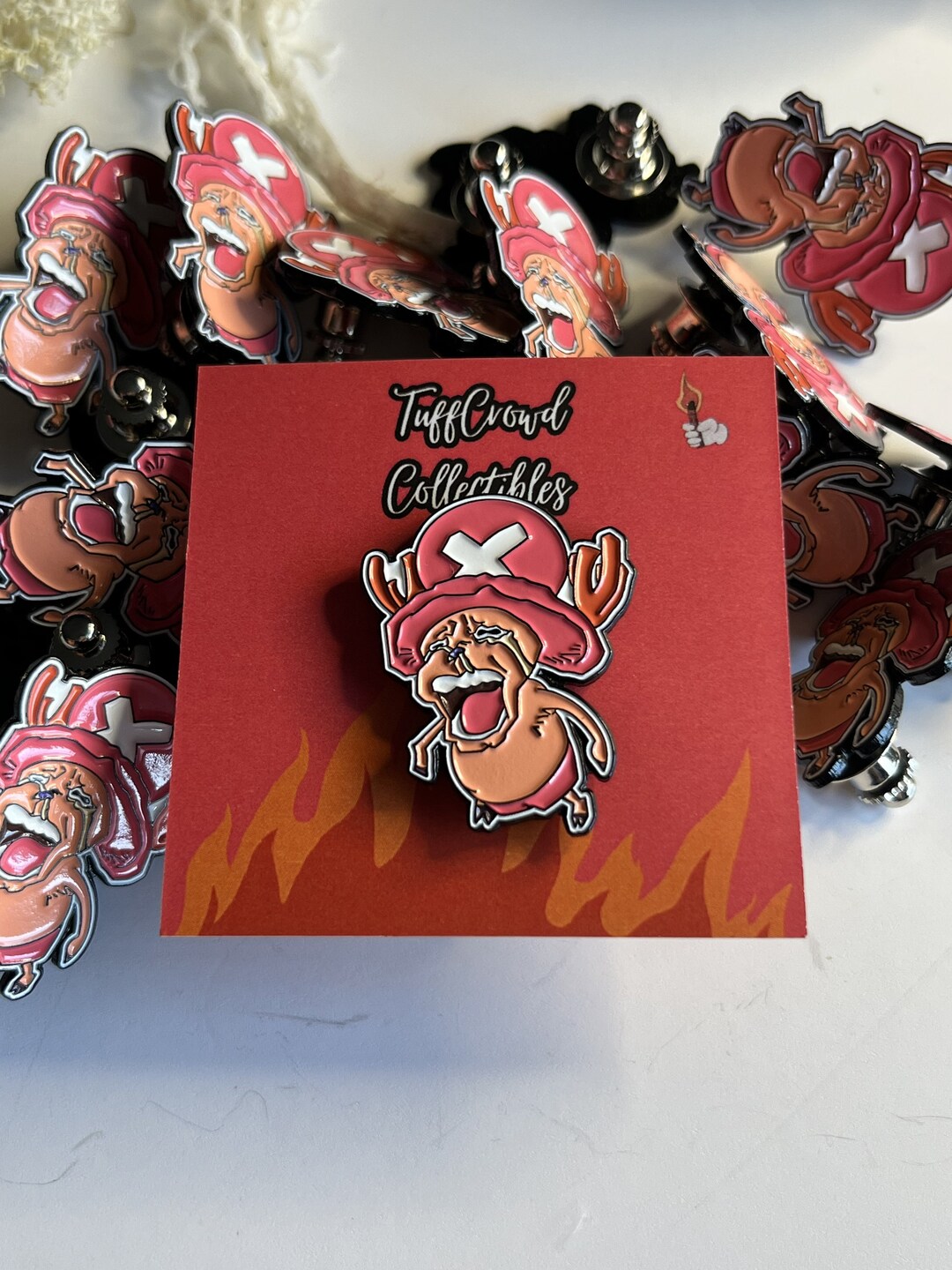 One Piece Chopper Anime Enamel Pin Tony Tony Chopper One Piece Pin ...