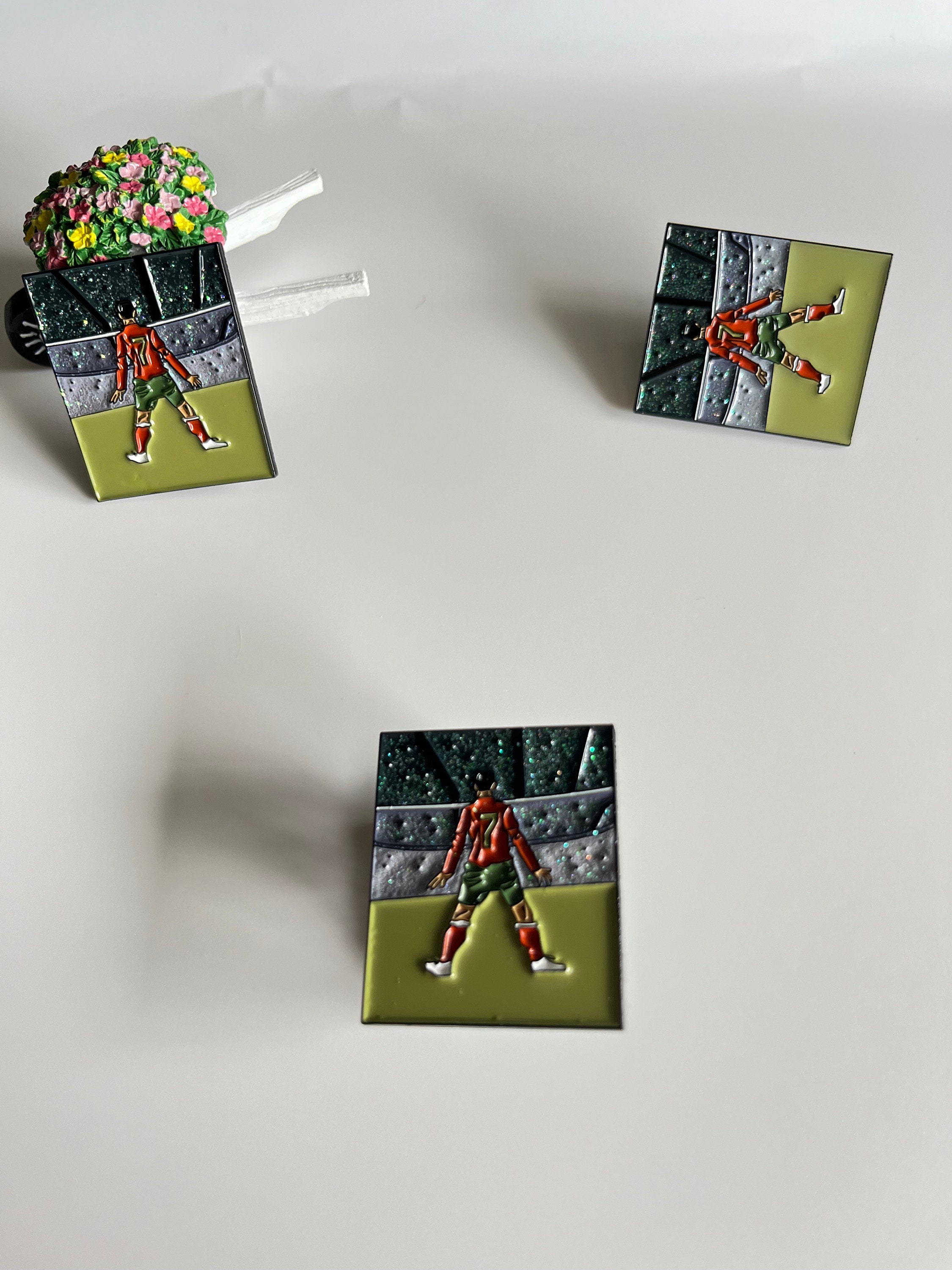 Cristiano Ronaldo Limited Enamel Pin Cr7 Sui Celebration Portugal Real ...