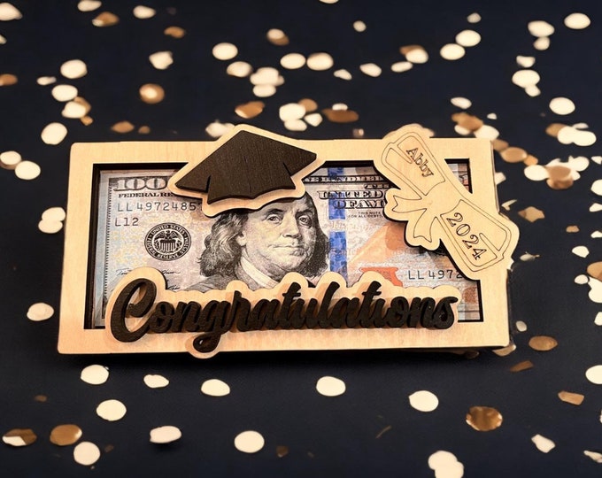 Graduation Money Gift Holder, Graduation Cash Holder, Class of 2025 ...