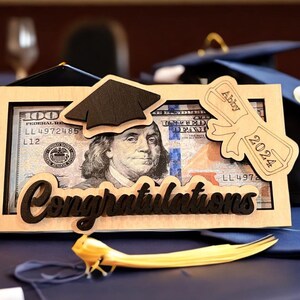 Graduation Money Gift Holder, Graduation Cash Holder, Class of 2025 ...