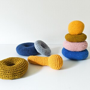 Crochet Pattern Fun STACKING TOY (pdf) - Etsy
