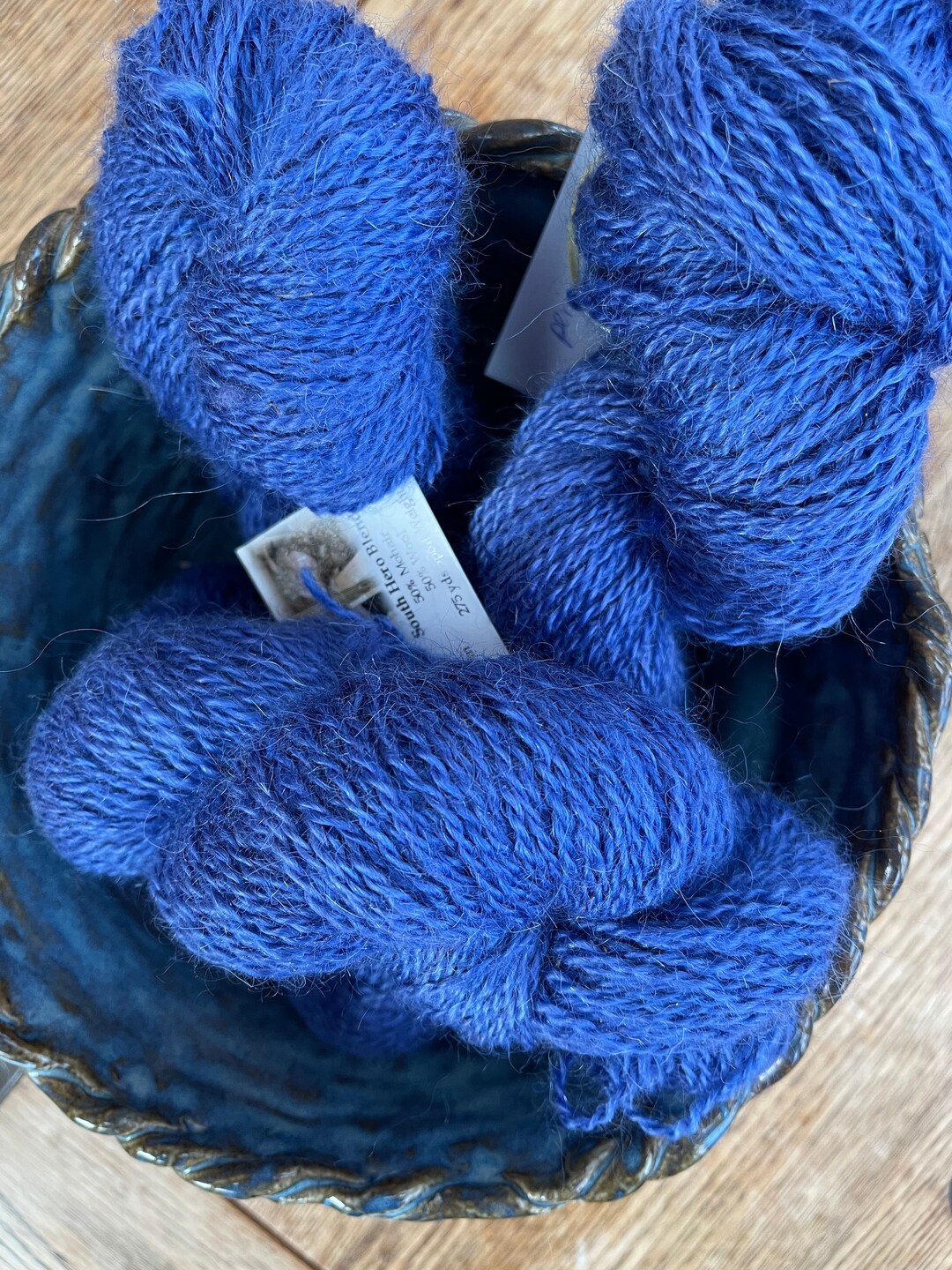 Periwinkle Mohair Blend 50-50 Yarn 2 Ply Yarn - Etsy