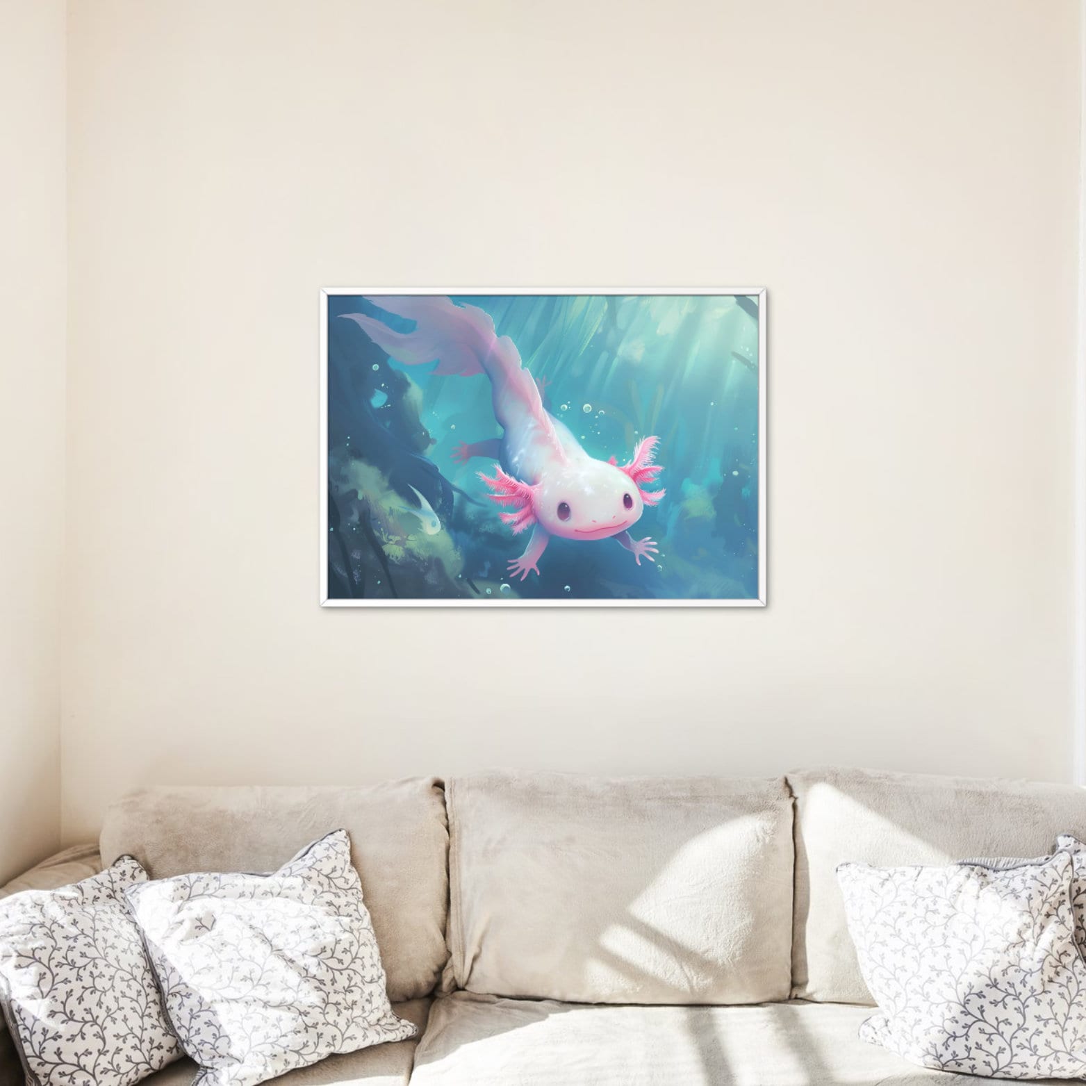 Axolotl Wallpaper Png, Axolotl Png, Axolotl Digital Papers, Axolotl ...