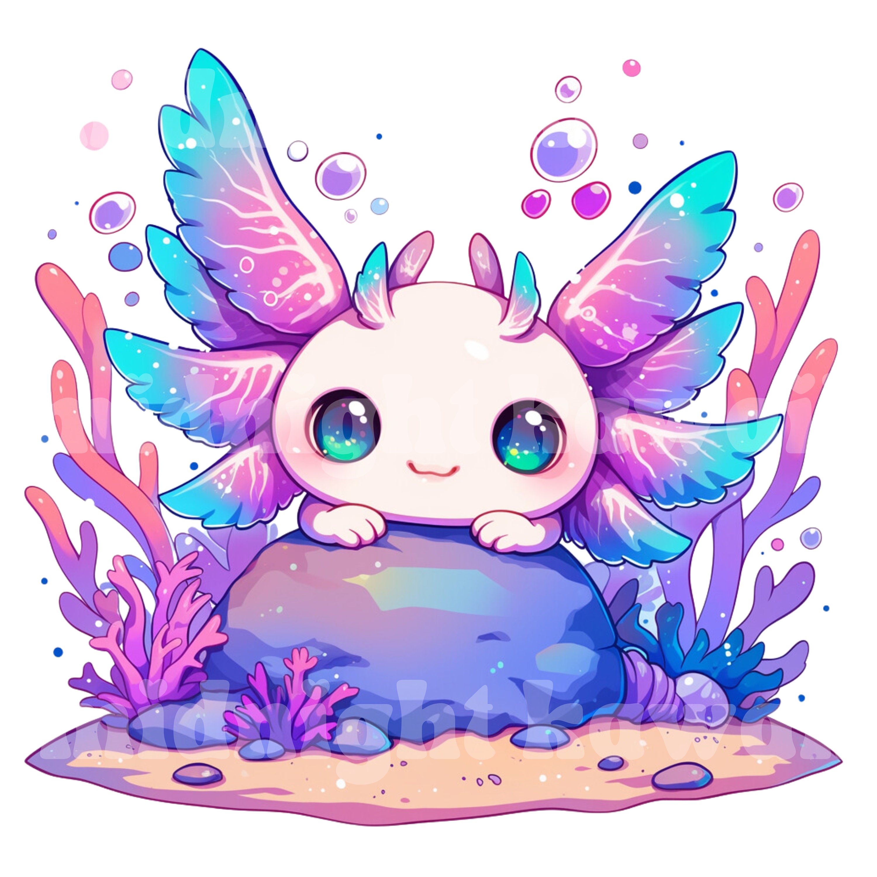 Axolotl Png, Axolotl Wallpaper Png, Cute Axolotl Png, Axolotl Digital ...