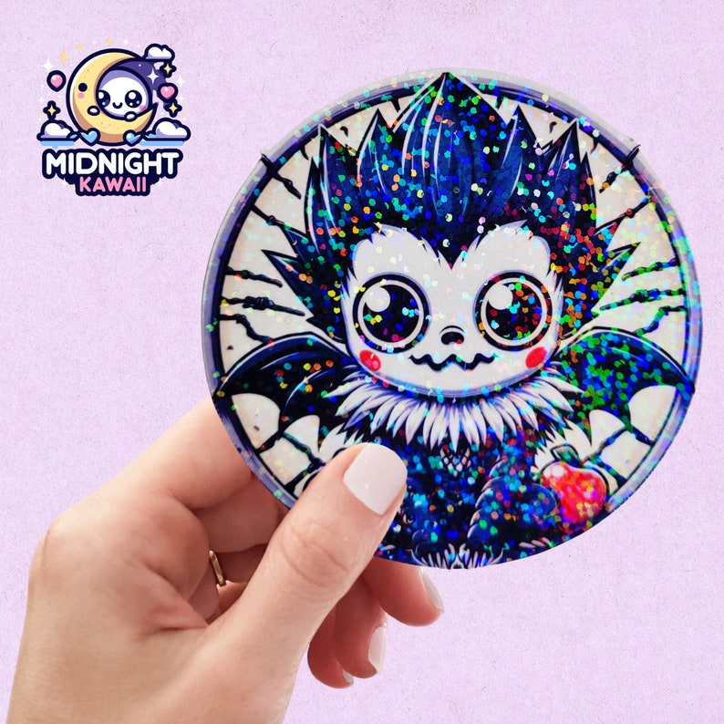Holographic Sticker Ryuk Death Note Cute Anime Stickers - Etsy