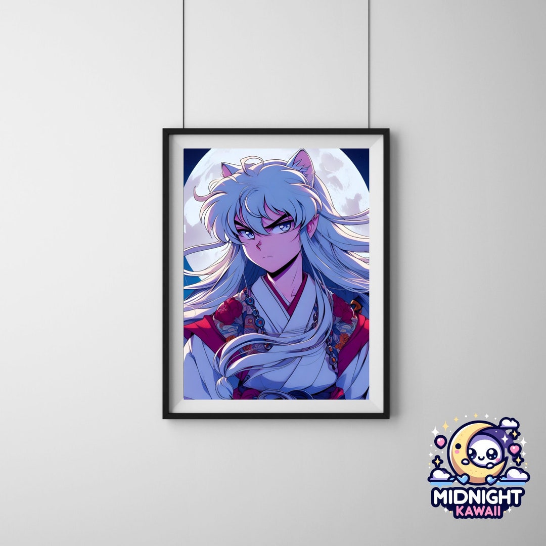 Inuyasha Digital Print, PNG, Instant Download - Etsy