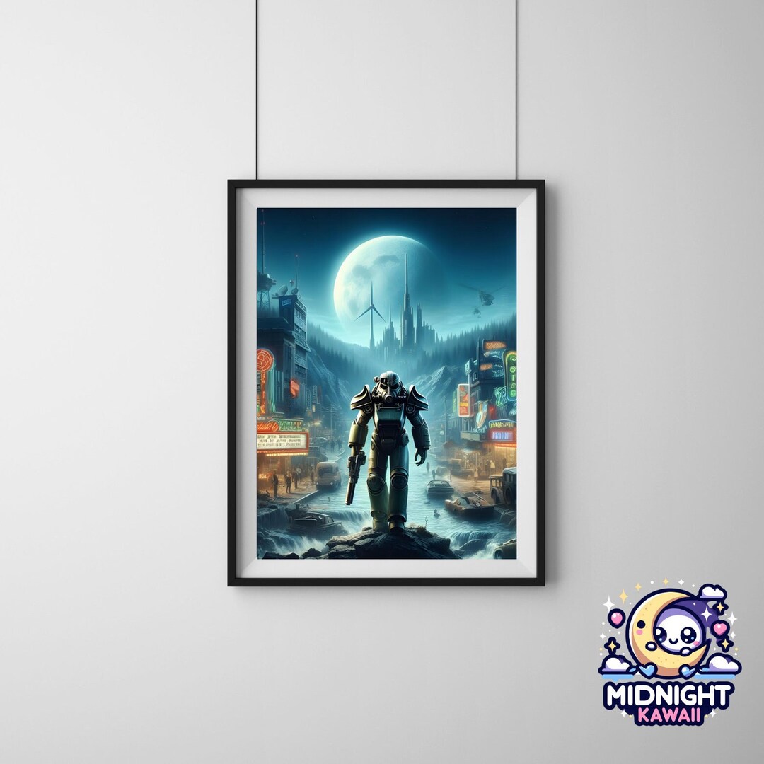 Fallout Digital Print, PNG, Instant Download, Game Prints - Etsy