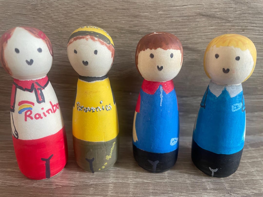 Guiding Uniforms Peg Dolls - Etsy