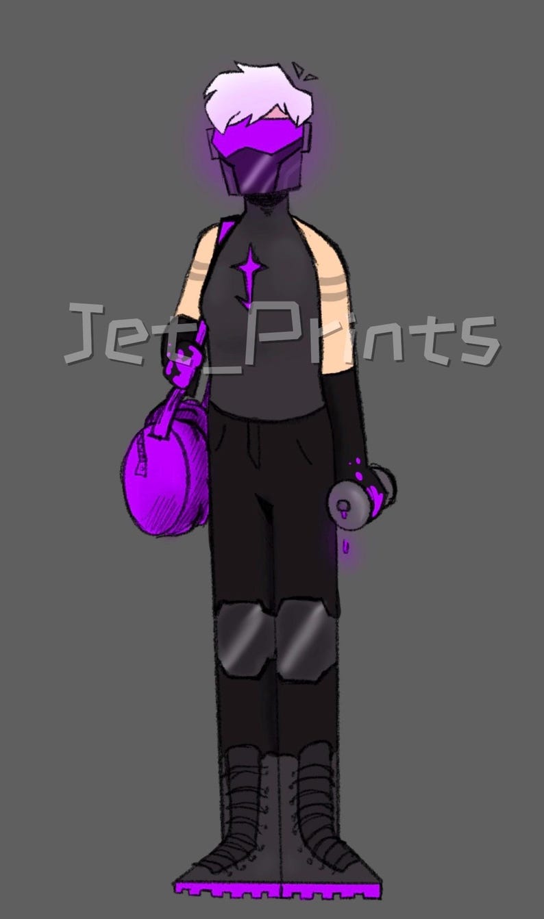 Custom Character Art (full Body) - Etsy