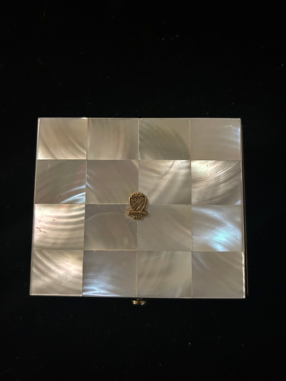 Mother of Pearl Powder, Mirror, Compact - Etsy