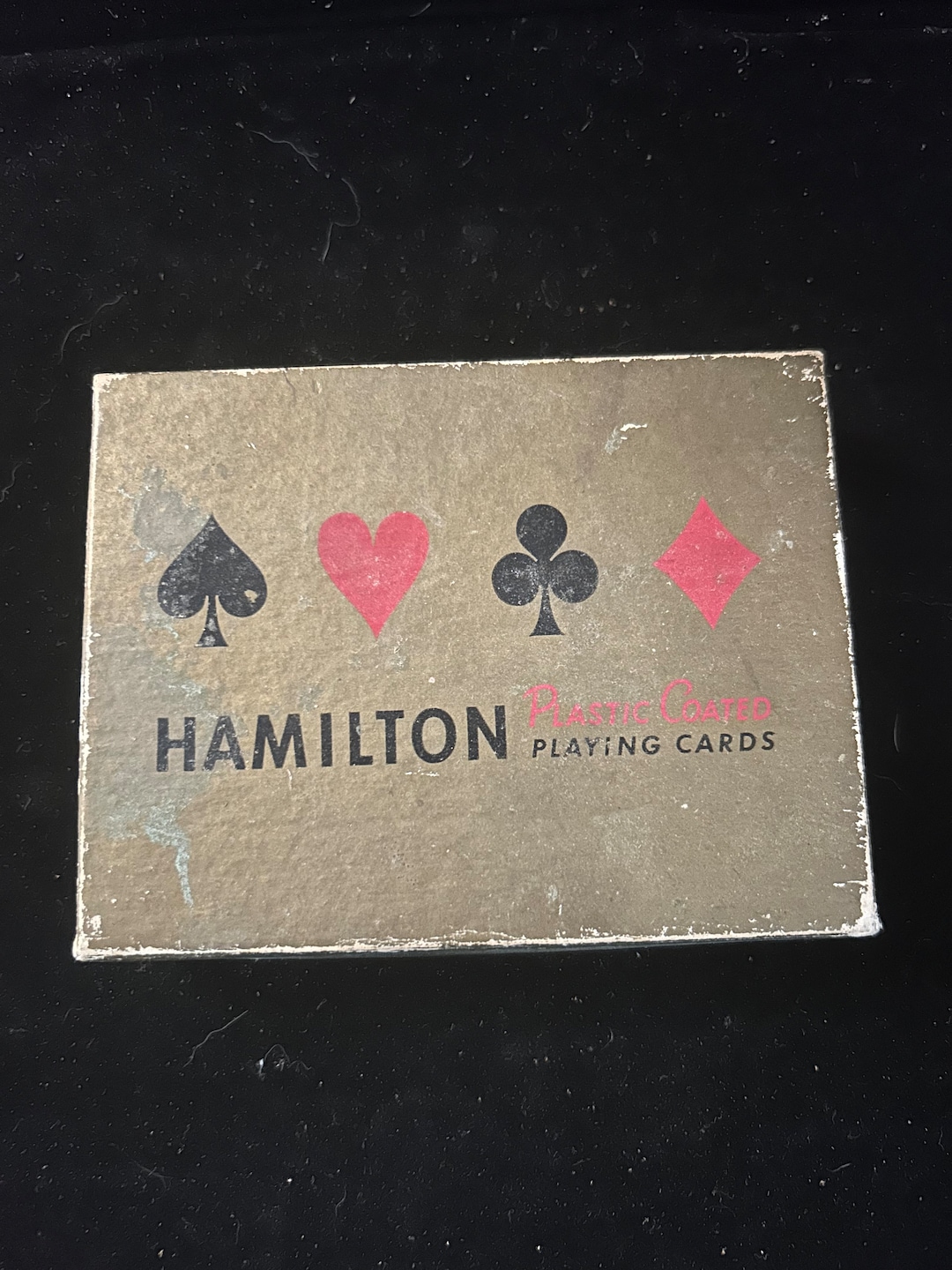 Vintage Hamilton Playing Cards in Box - Etsy