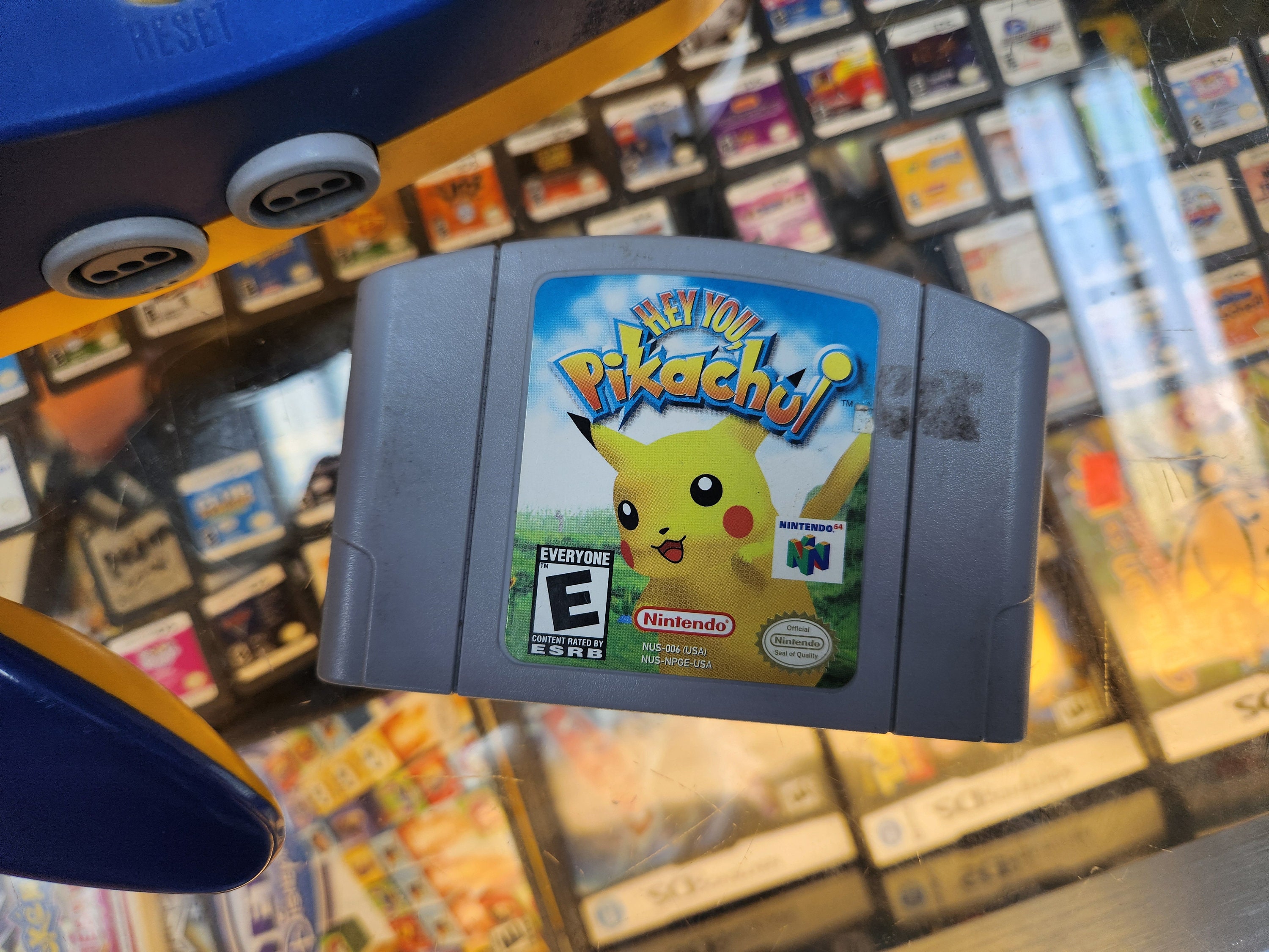 Nintendo 64 Console N64 Pikachu Edition - Etsy