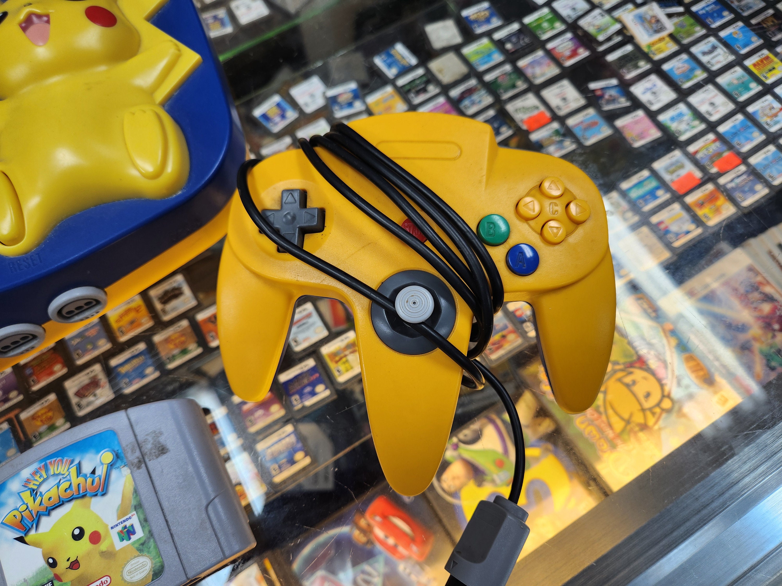 Nintendo 64 Console N64 Pikachu Edition - Etsy