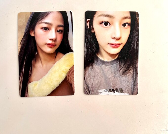 Minji OFFICIAL Photocards - Etsy
