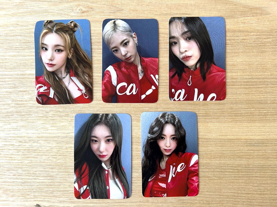 Itzy Cake Photocards - Etsy