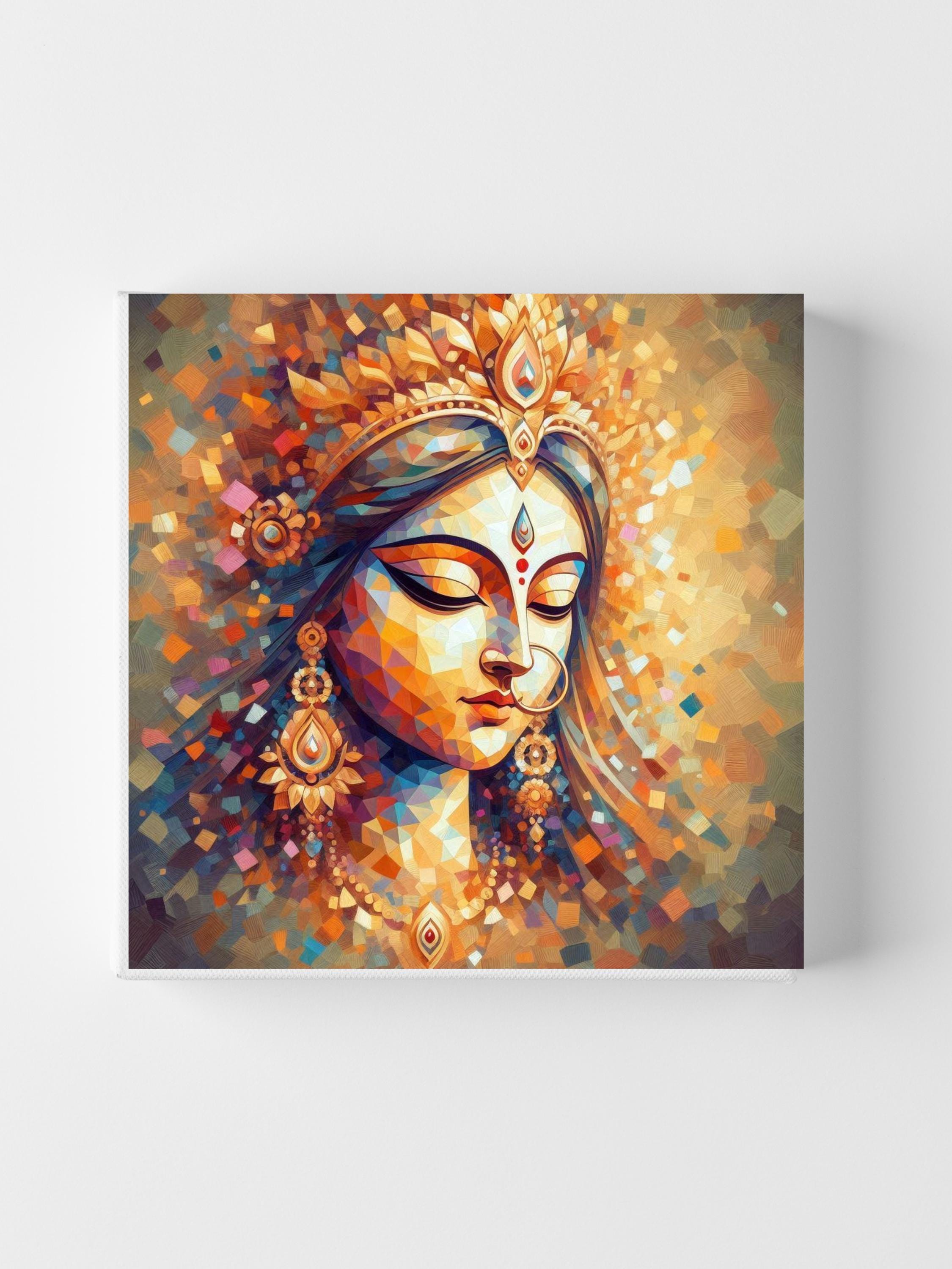 Goddess Durga Digital for Instant Download Durga Poster Mahadevi Durga ...