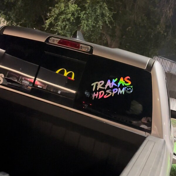 Trakas Hdspm Car Decal - Etsy