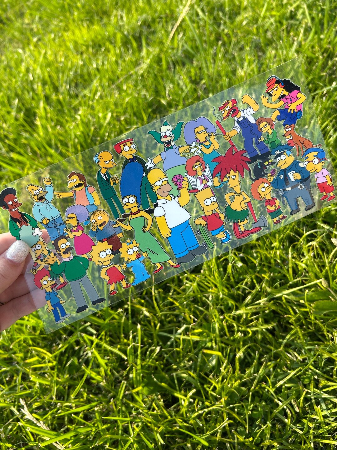 Simpsons 16oz Dtf Cup Wrap - Etsy