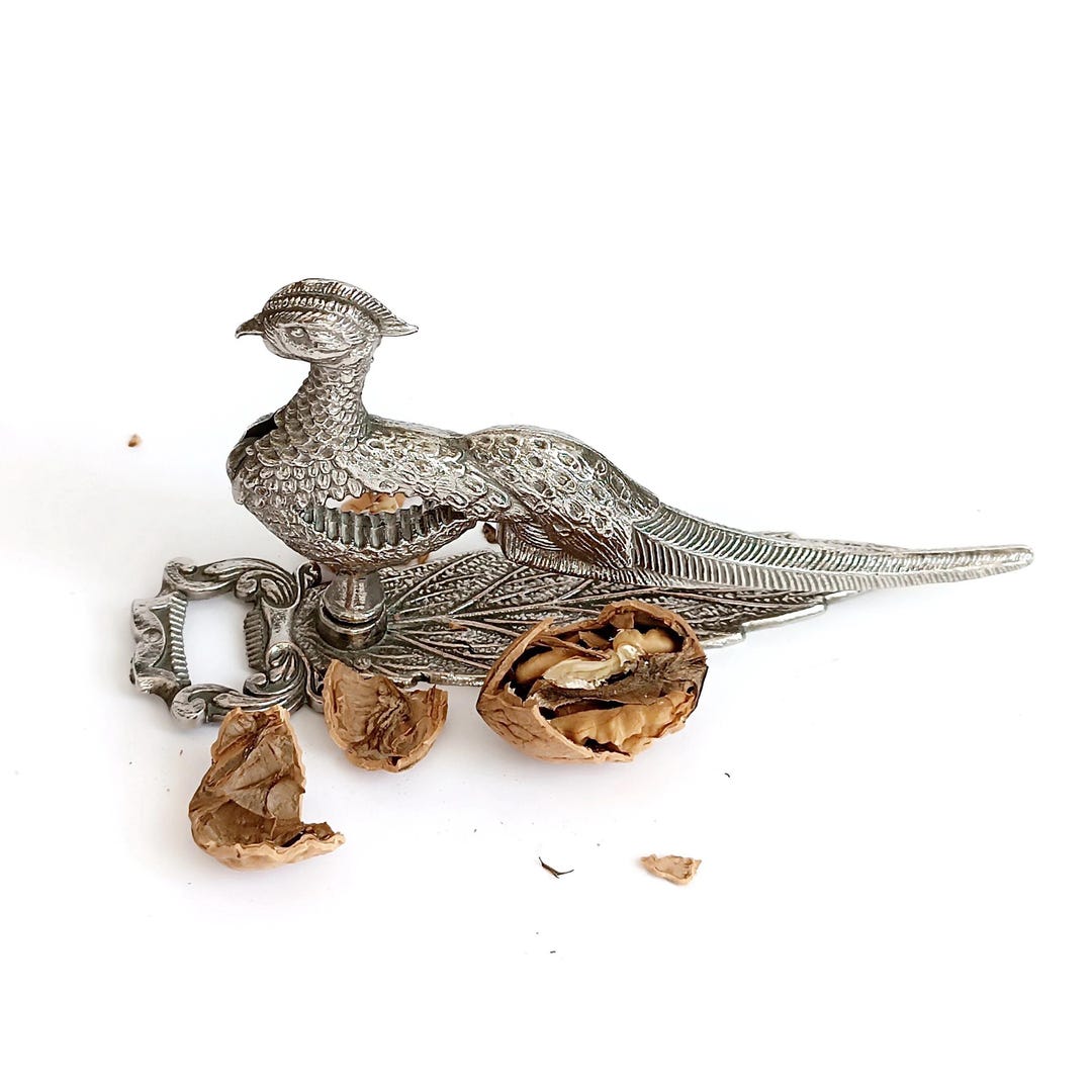 Antique Nut Cracker Bird Shaped Spanish Pheasant Bottle Opener ...