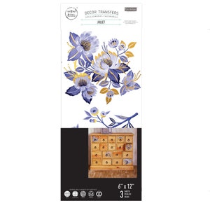 JULIET - SMALL TRANSFER - Redesign With Prima - 3 Sheets - 6" by 12" - Etsy