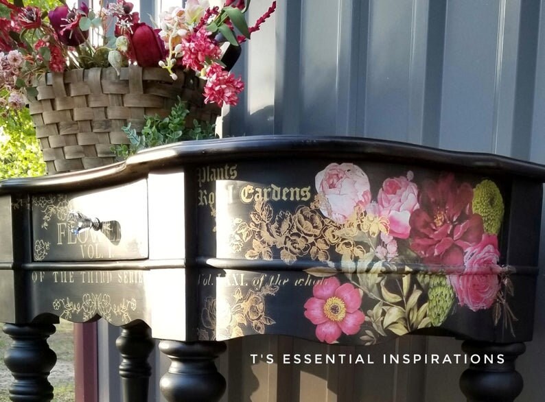 FLOWER COLLECTOR Furniture Transfers Redesign With Prima - Etsy