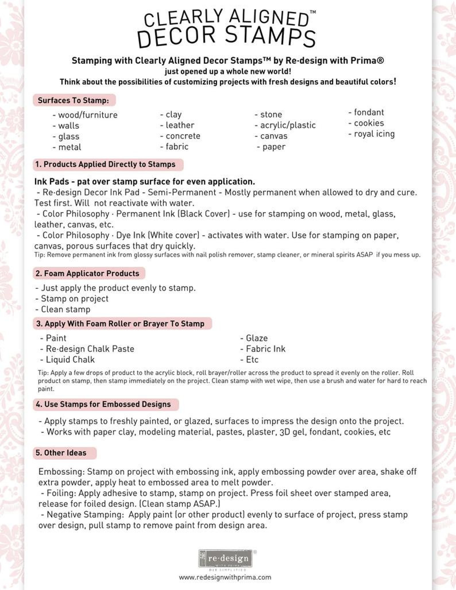 Alpha Stamp Redesign Decor Clear-cling Stamp 12 X | Etsy