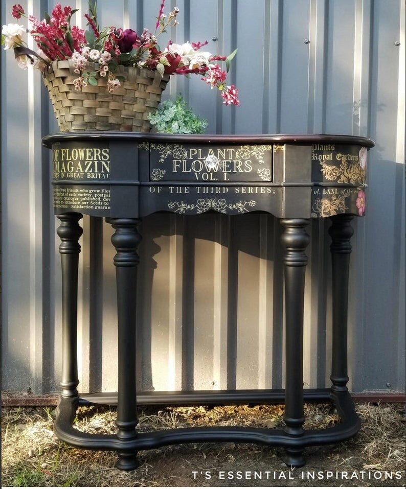 FLOWER COLLECTOR Furniture Transfers Redesign With Prima - Etsy