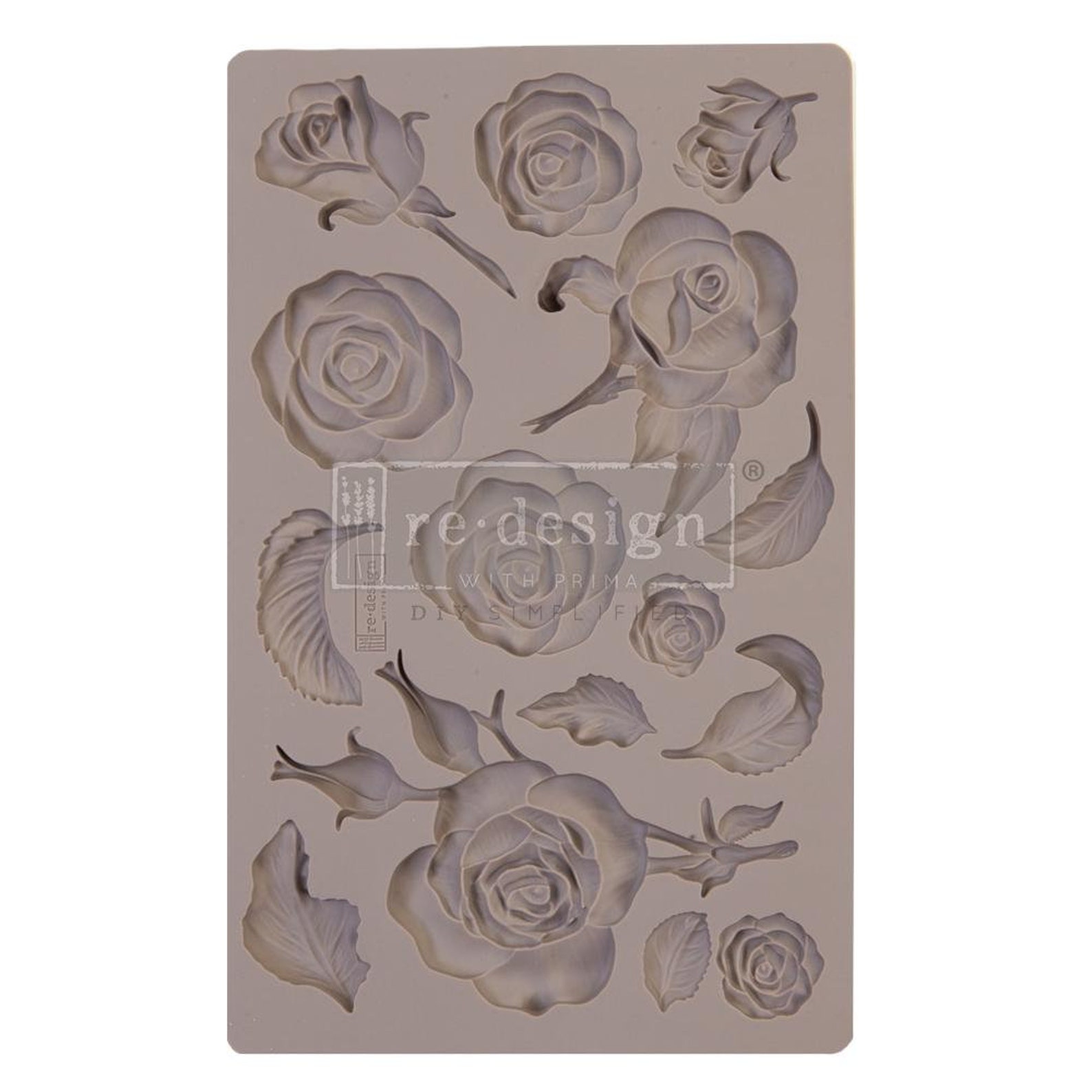FRAGRANT ROSES Redesign Mould Furniture Decor Mould - Etsy