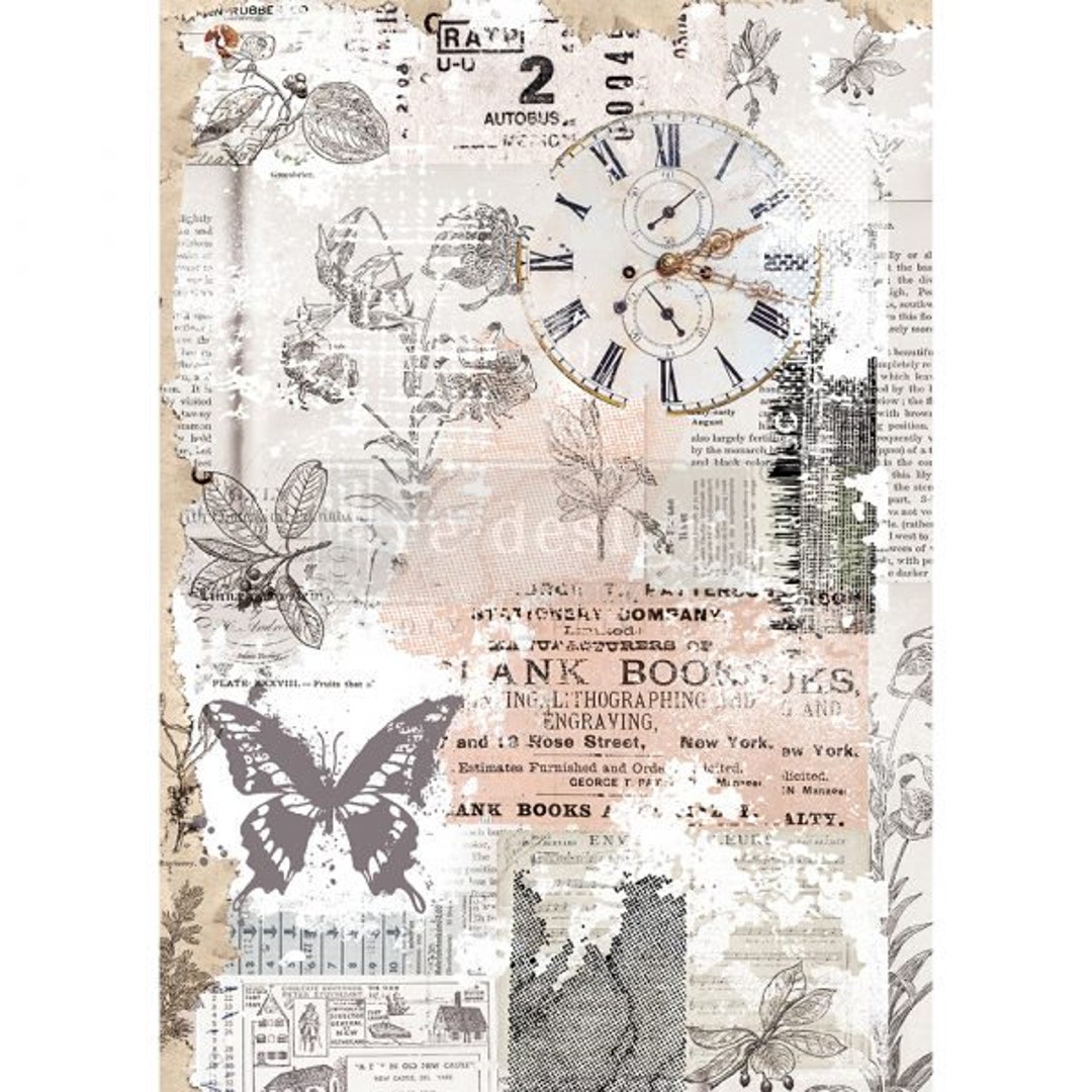 HERB'S MEMORY Rice Paper by Redesign With Prima - Etsy