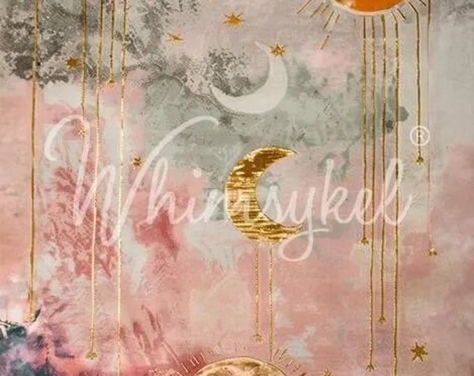 GALLOP N GRACE Decoupage Tissue Paper 21 by 29 Whimsykel Designs - Etsy