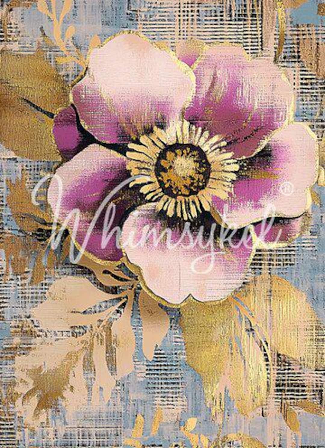 LAVENDER PETALS - Whimsykel Designs - 18lb Tissue Paper - 21" by 29 ...