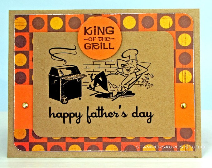 RETRO FATHER'S Day Card - Etsy