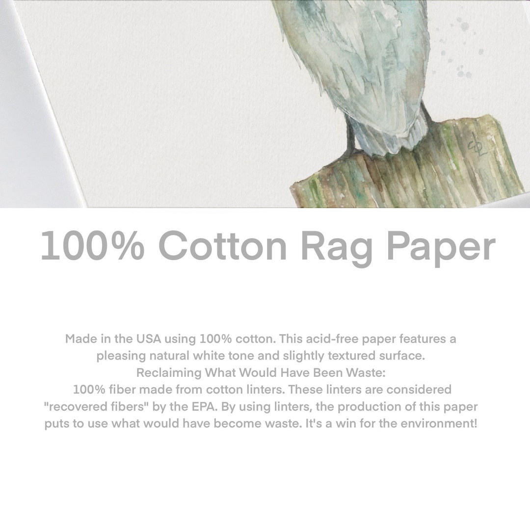 Cotton Rag Print Option Eco-friendly Choose Any Watercolor Painting - Etsy