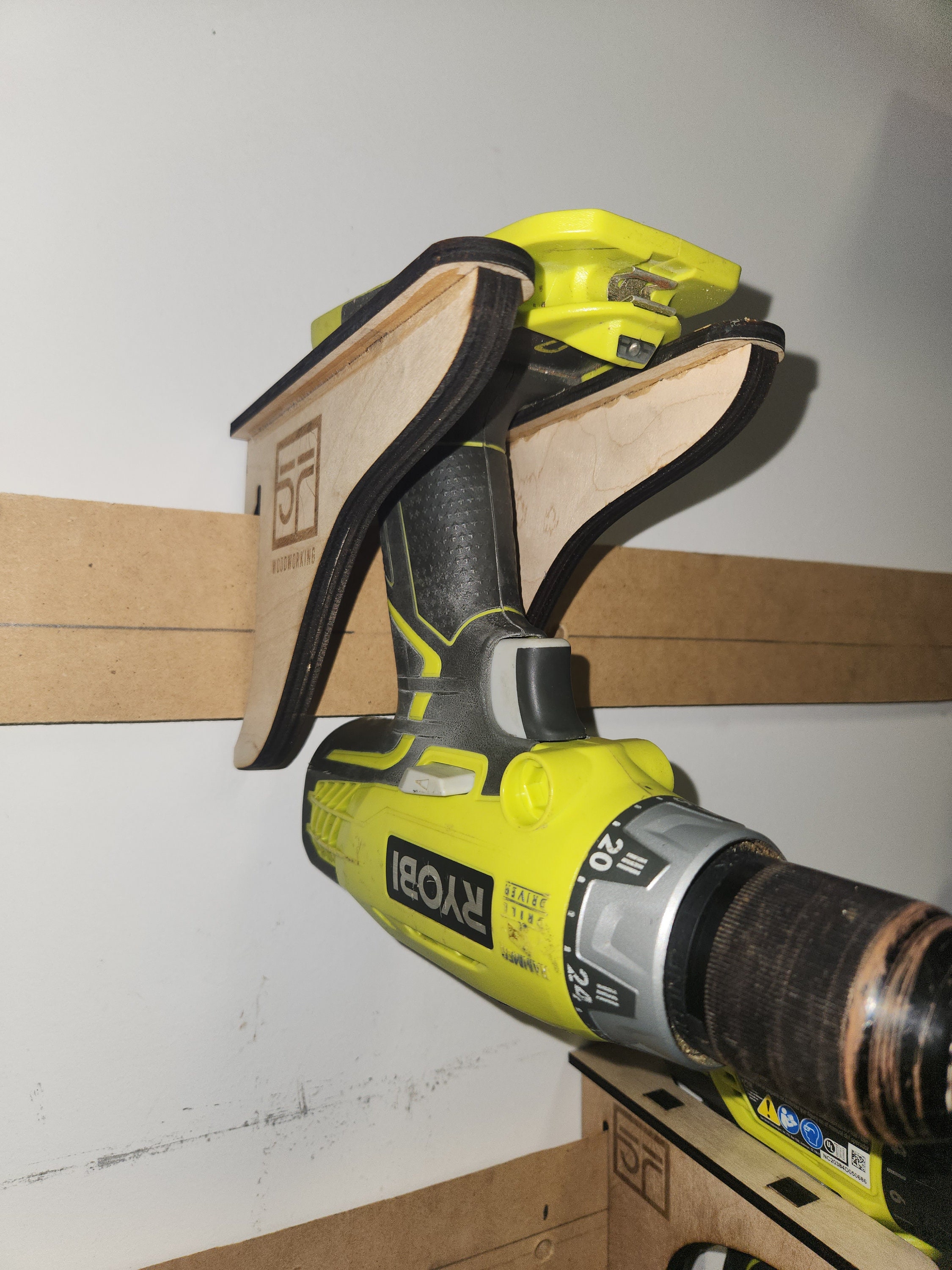 French Cleat Power Tool Holder - Digital File - Etsy