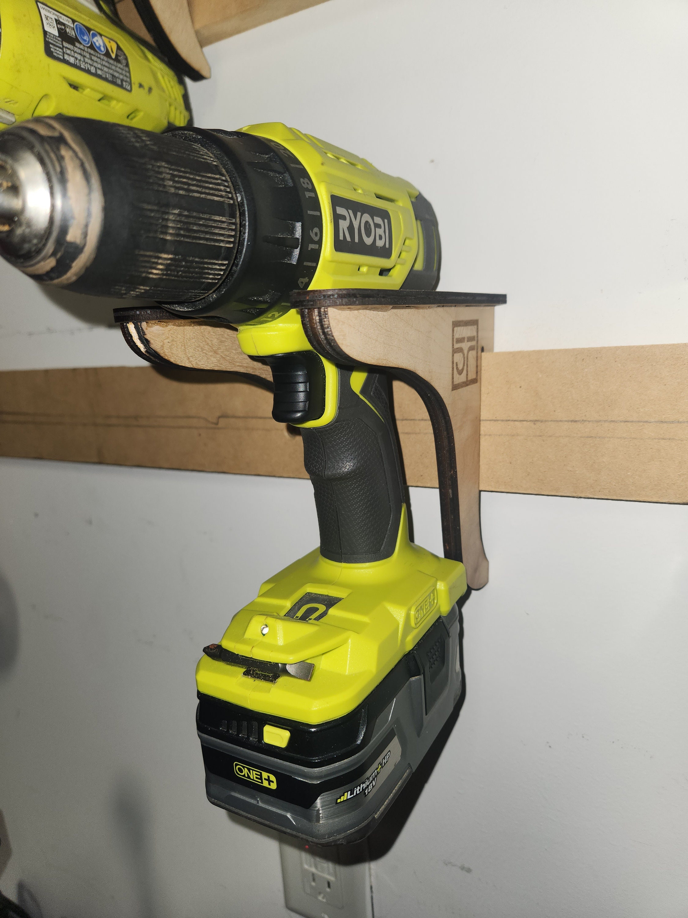 French Cleat Power Tool Holder - Digital File - Etsy