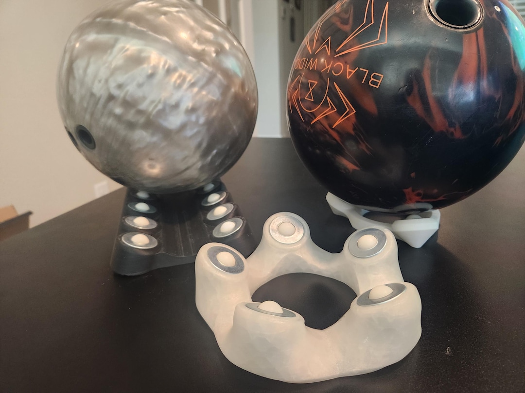 Bowling Ball Spinner & Rev Trainer 3D Print Files (STL) - Etsy