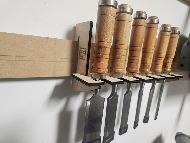 6 Chisel French Cleat Holder - Digital File - Etsy