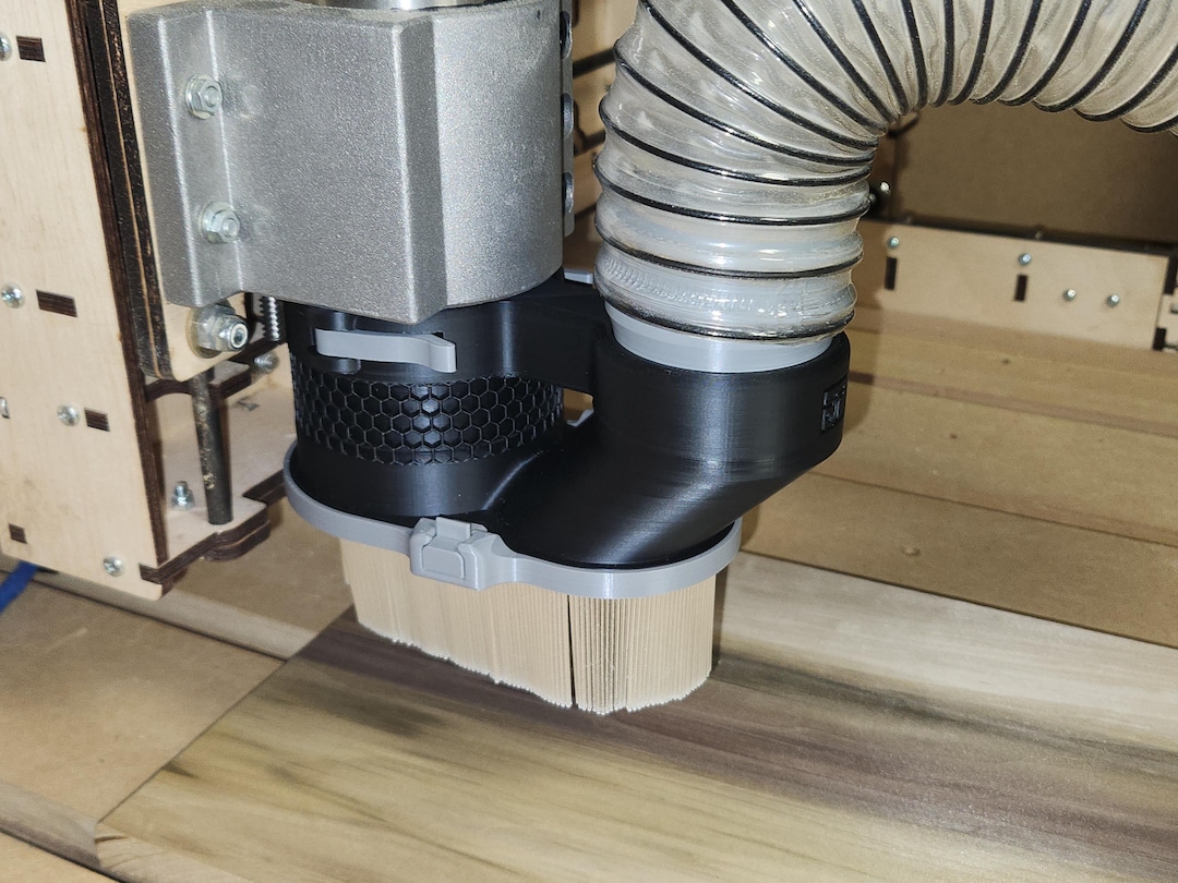 65MM Dust Boot / Dust Shoe - CNC Dust Collection - Digital File Only ...