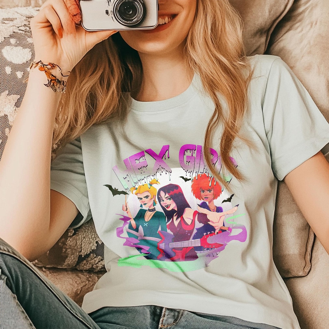 The Hex Girls Shirt, Hex Girls, Rock Band Hex Girls, Rock Band Shirt ...