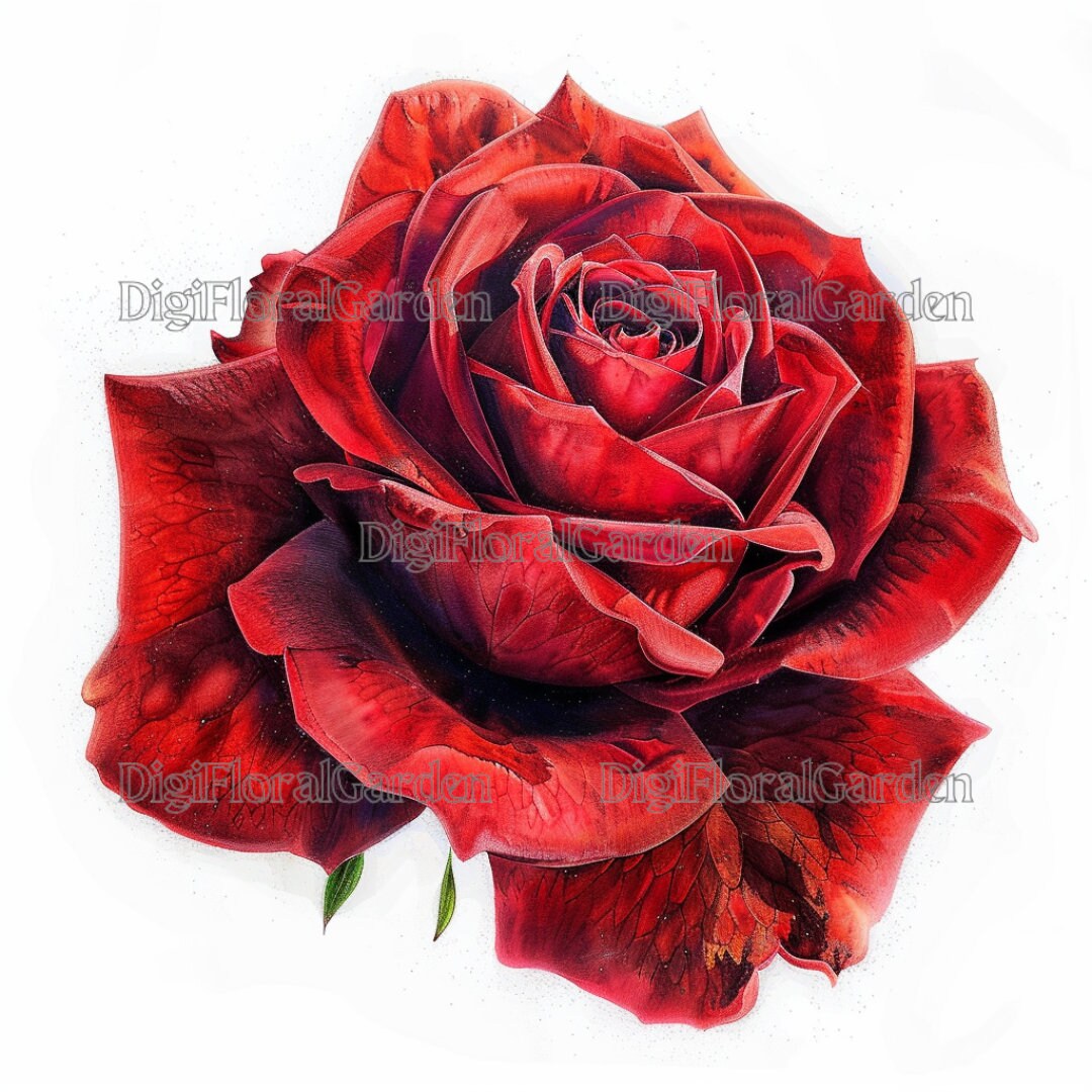 RED ROSES PNG Images - Transparent and White Background Versions - 4096 ...