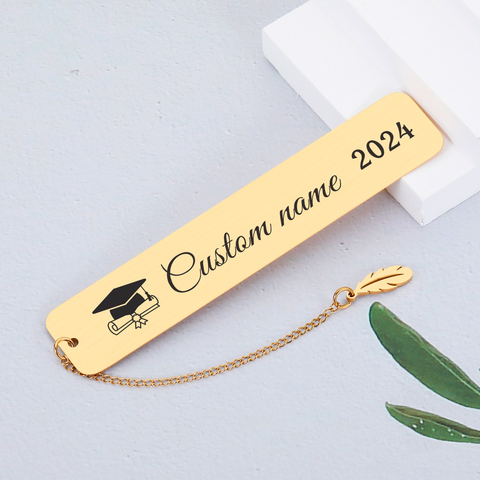 Personalized Name Bookmark Graduation Gifts Class of 2024 Senior Gifts ...