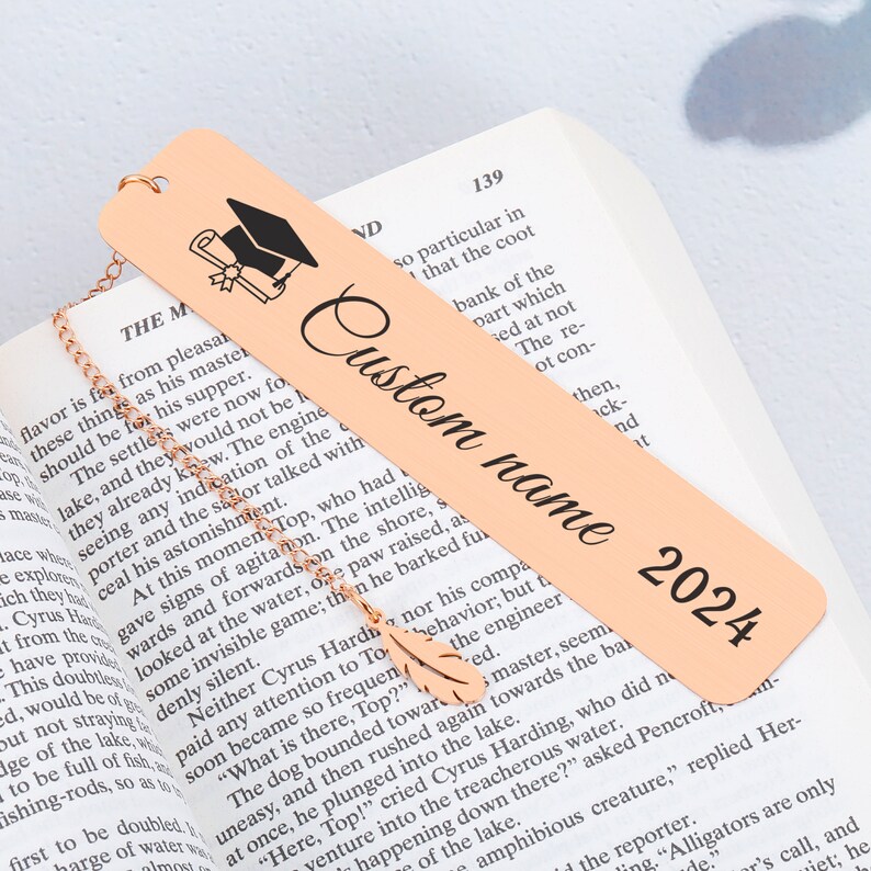 Personalized Name Bookmark Graduation Gifts Class of 2024 Senior Gifts ...