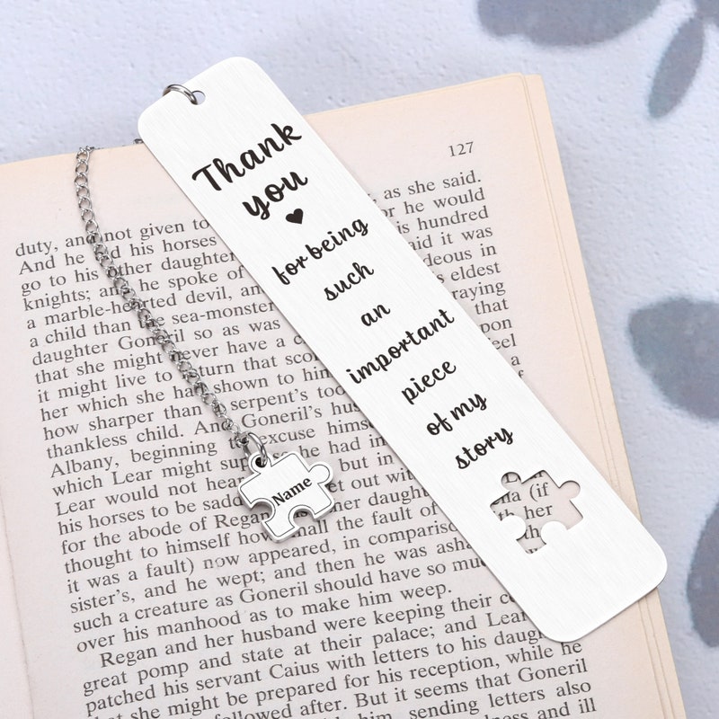 Thank You Bookmark - Etsy