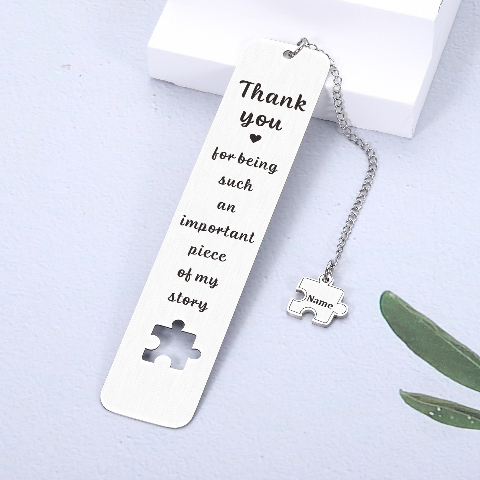 Custom Teacher Bookmark Gifts Personalized Name Bookmark Thank You ...