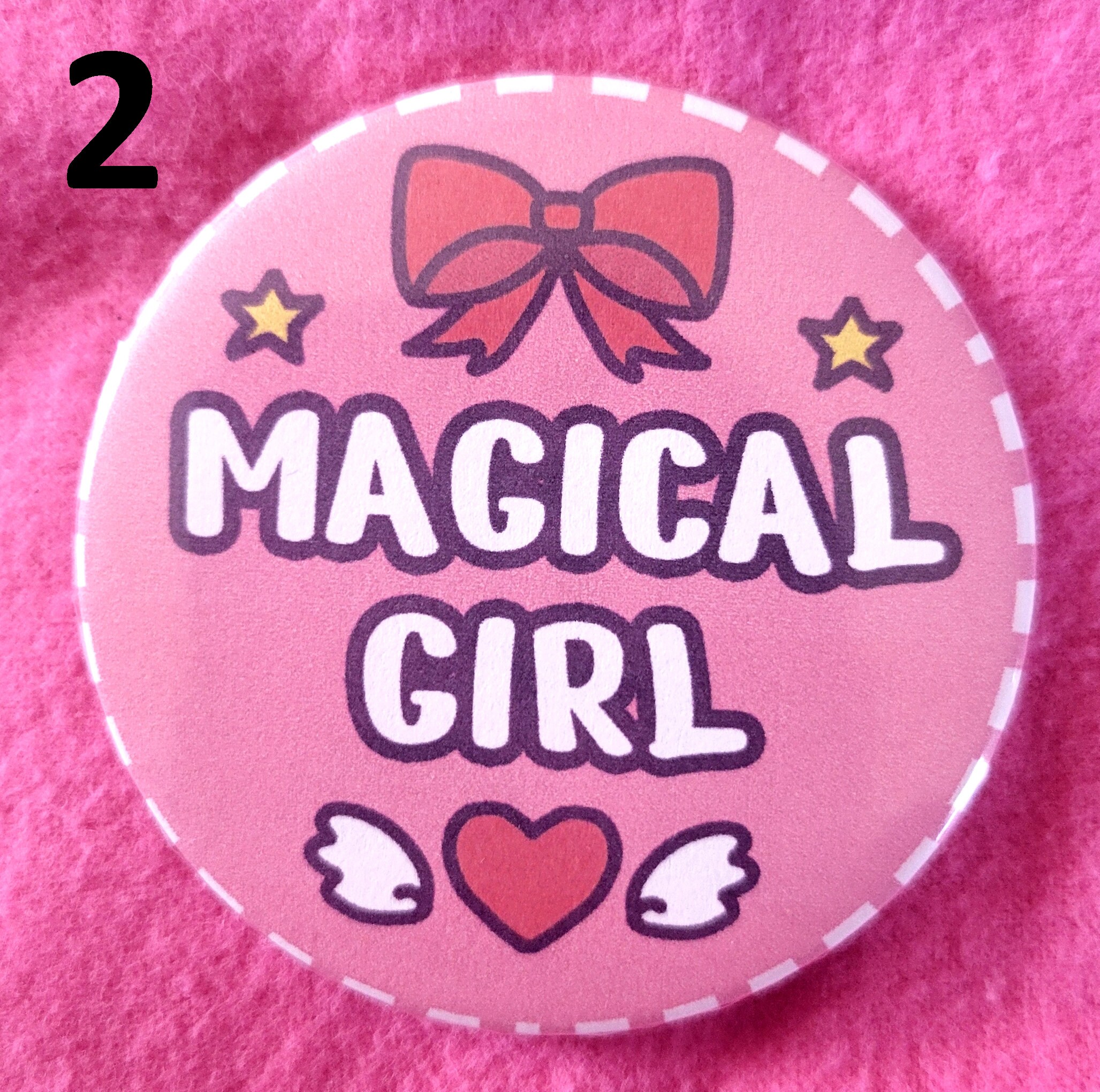 Prototype Magical Girl Buttons - Etsy