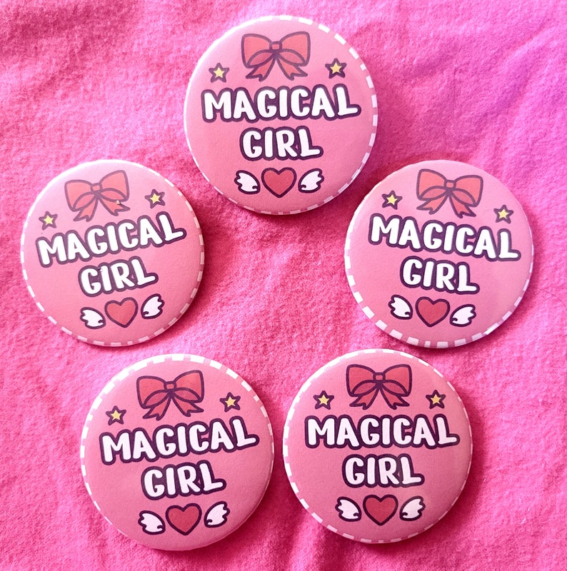 Prototype Magical Girl Buttons - Etsy
