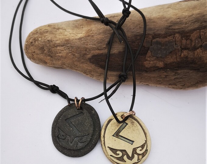 KAUNA Rune, Handmade Rune, Ceramic High Fired - Etsy