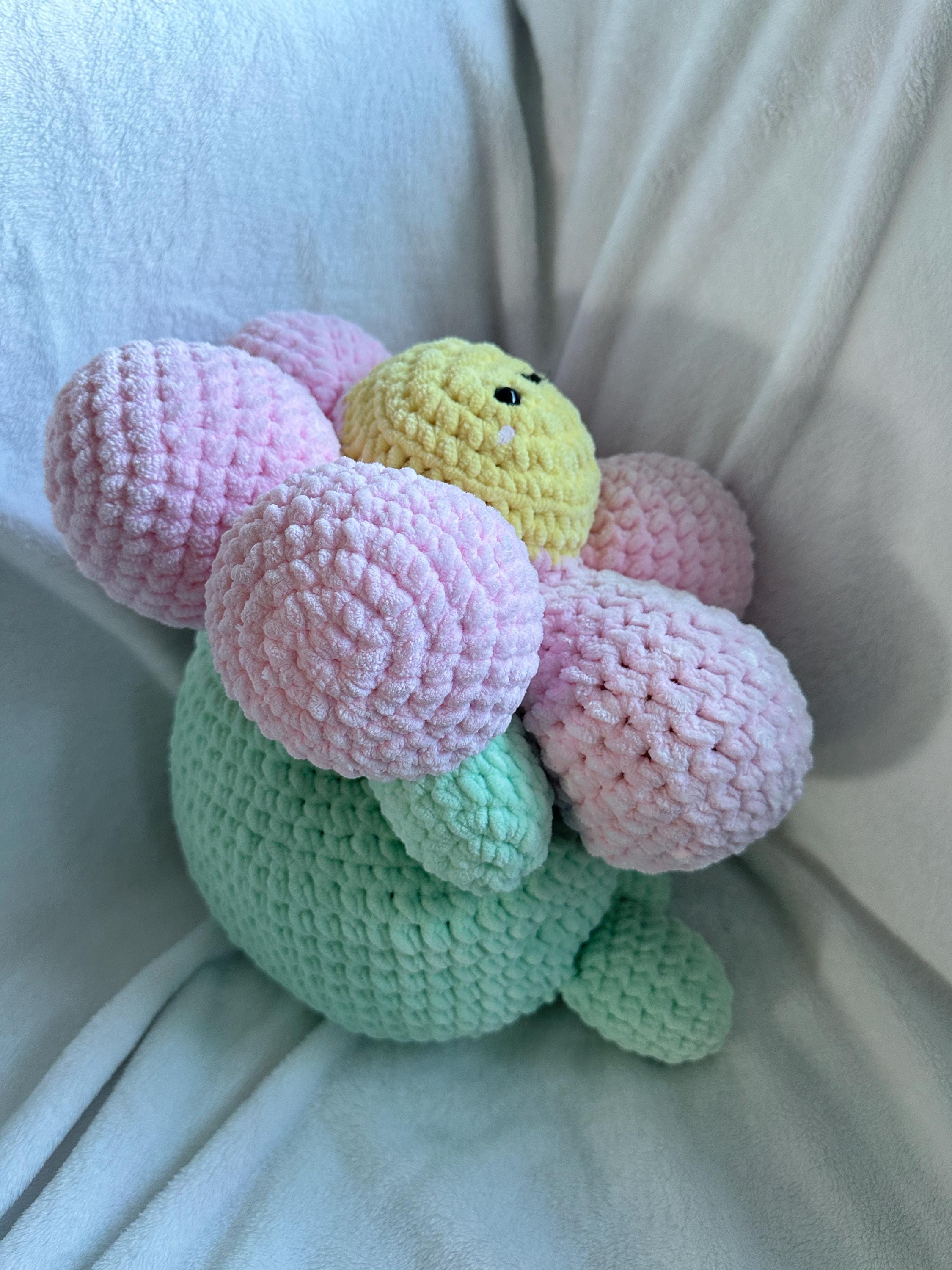 Chunky Flower Amigurumi - Etsy