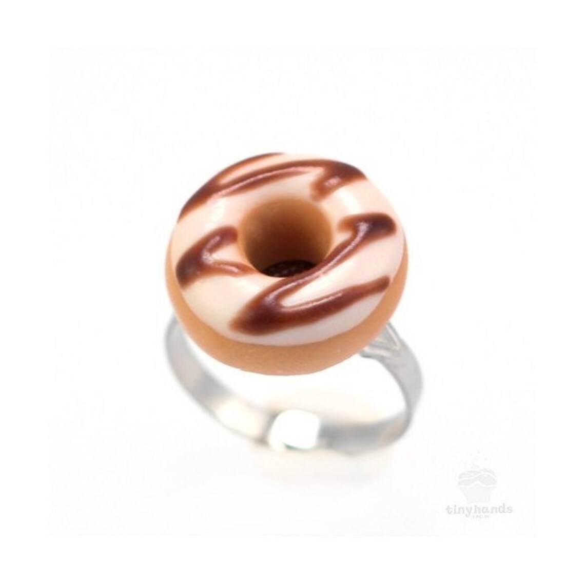 Scented Sugar Chocolate Donut Ring Delicious Unique Kawaii | Etsy