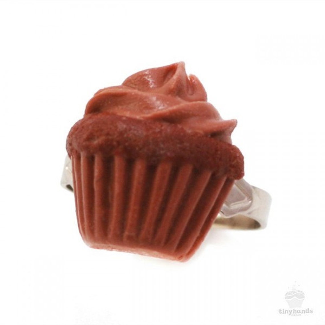 Scented Chocolate Cupcake Ring Freshly Baked Muffin Miniature Treat ...